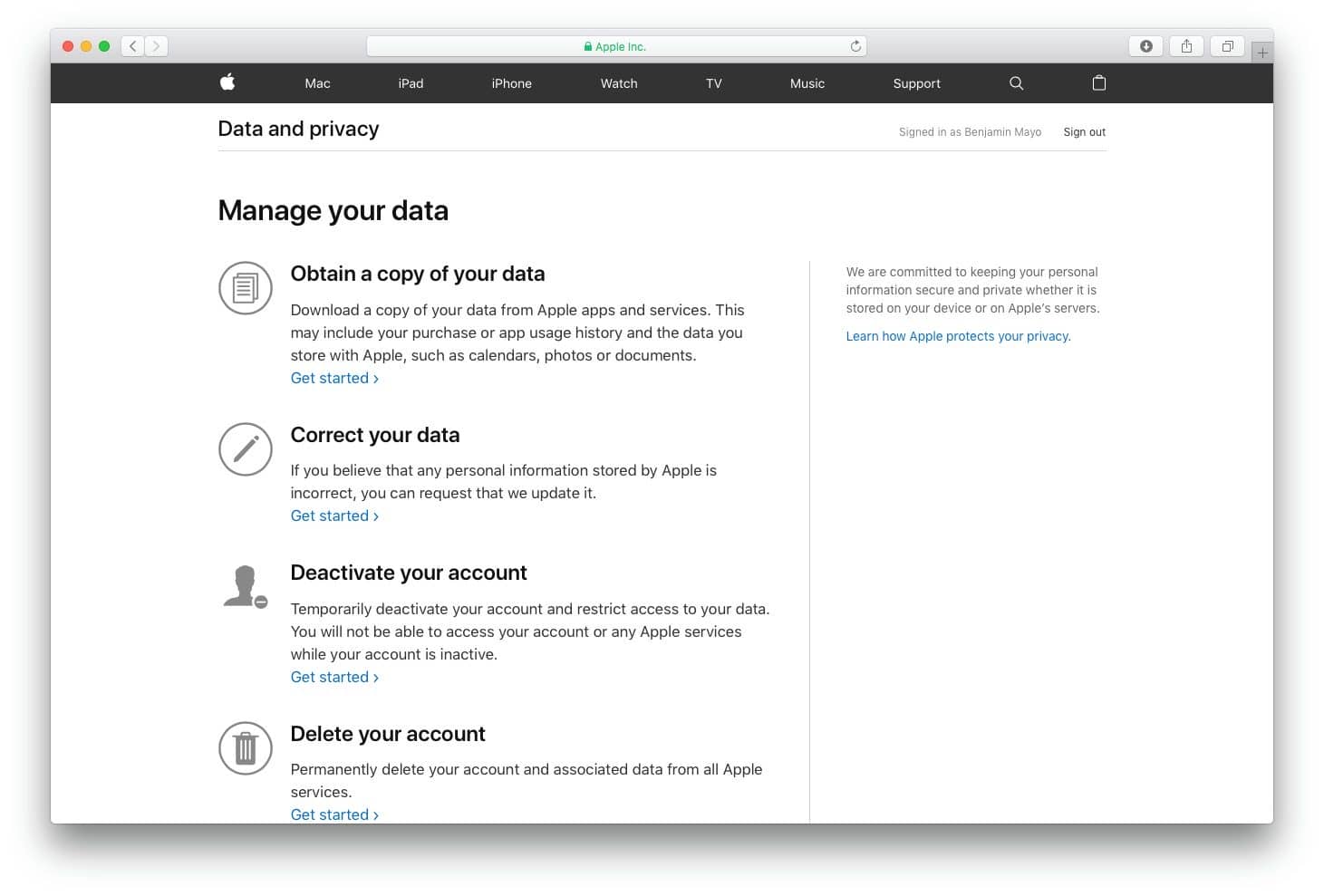 This Is How You Can Find Out What Data Apple Has On You