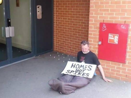 This Artist Turns Anti-Homeless Spikes Into Something Comfor