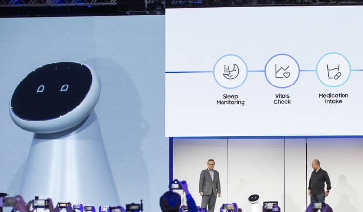 Samsung Shows Off New Robot That Will Take Care Of You When