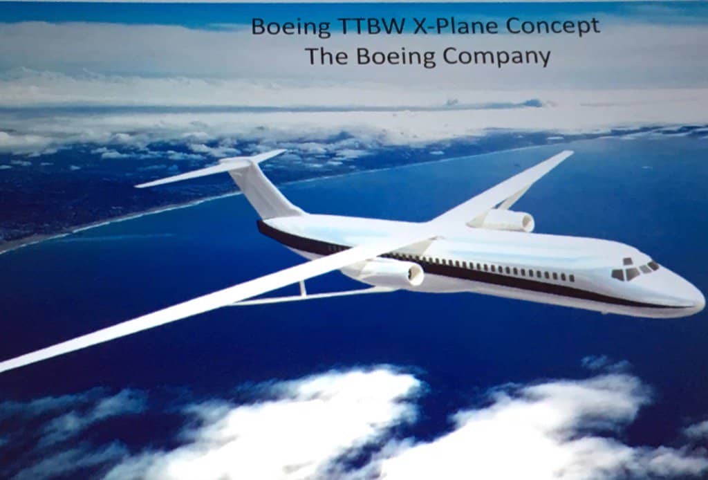 Boeing Takes The Covers Off Of A Transonic Wing Concept