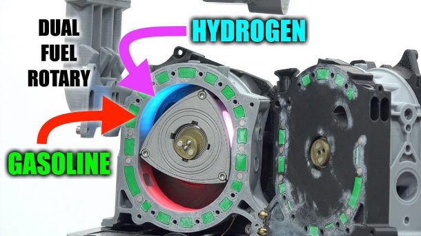 Let’s Learn How Rotary Engines Work With This 3D Printed M