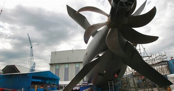 Here Is Why The Shape Of Submarine Propellers Is Kept A Secr