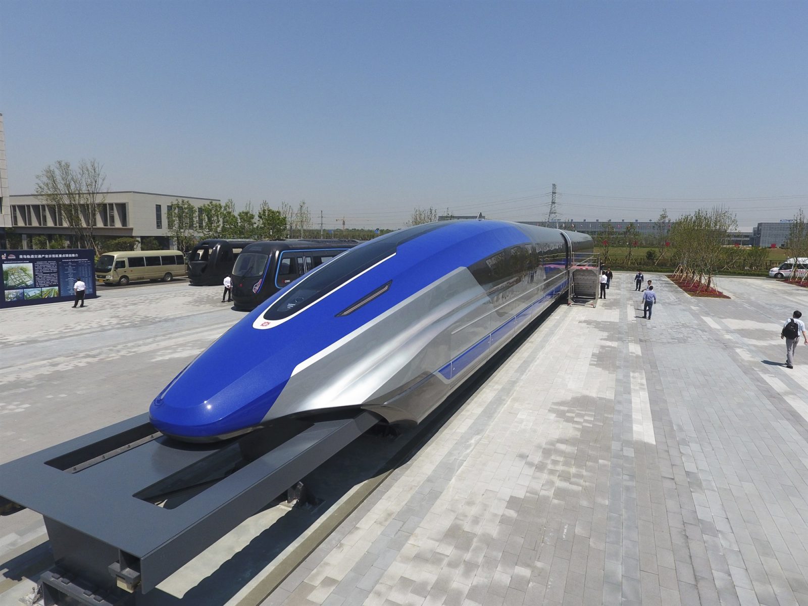 China’s New Magnetic Levitation Train Will Float On Tracks