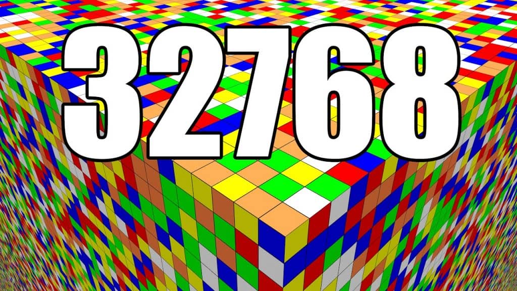 Watch This Computer Solve A 32,768 x 32,768 Rubik’s Cube I