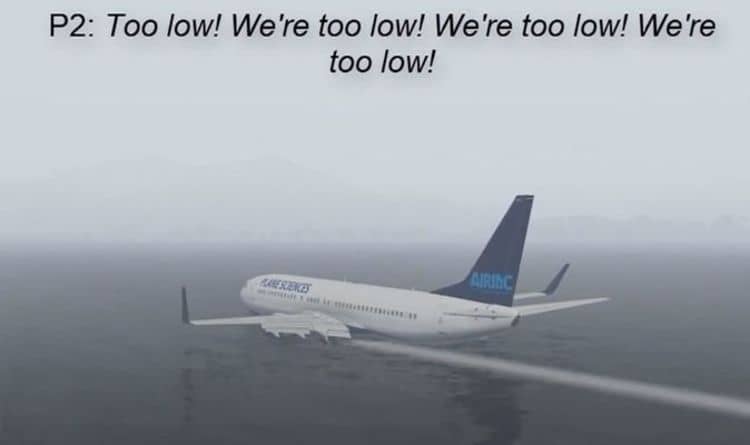 Watch The Dramatic Cockpit Footage Of A Boeing 737 Crashing