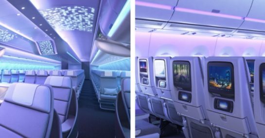Airbus Unveils Futuristic Interior For Its New Planes