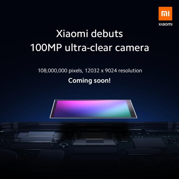 Xiaomi Will Be Launching A 100-Megapixel Phone Camera Soon