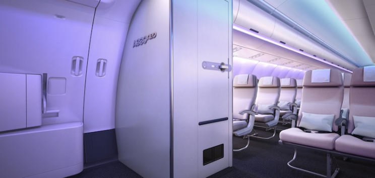 Airbus Unveils Futuristic Interior For Its New Planes