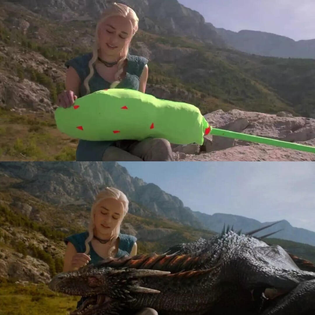 These Green Screen Pictures Will Show How Hollywood Works It