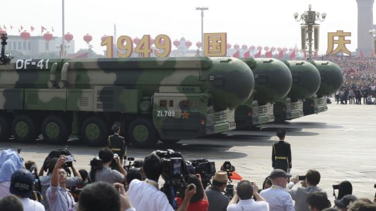 China Shows Off The New DF-17 Nuclear Missile On Its 70th An