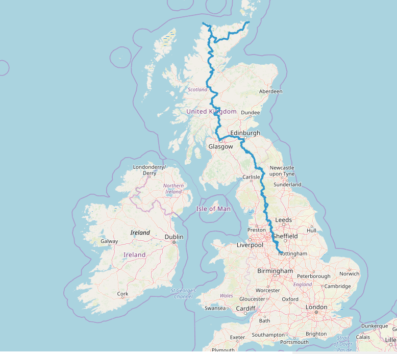 This 1300 Km Long Cycle Trail Will Link Scotland And England