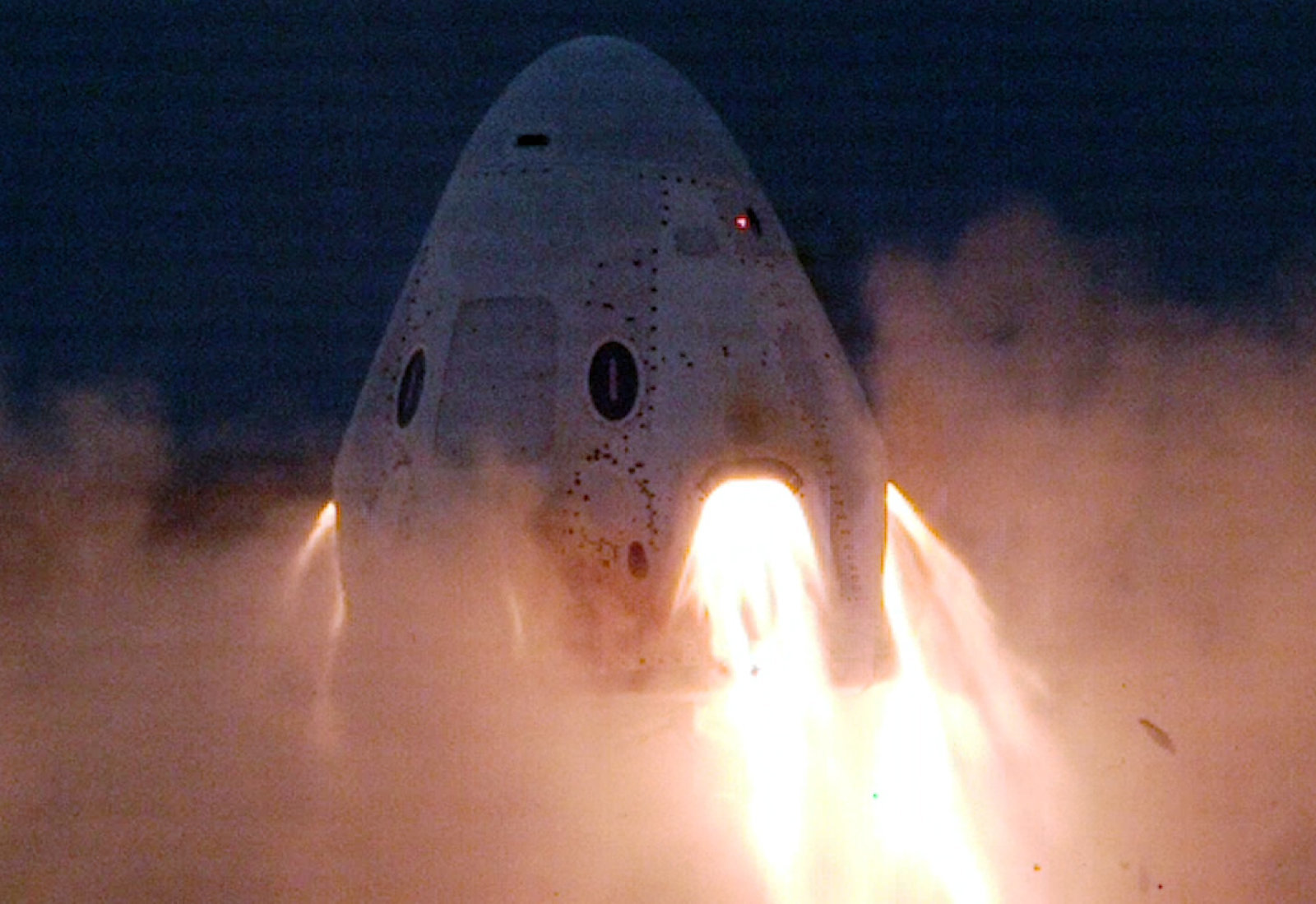 SpaceX Has Successfully Pulled Off Crew Dragon Engine Tests