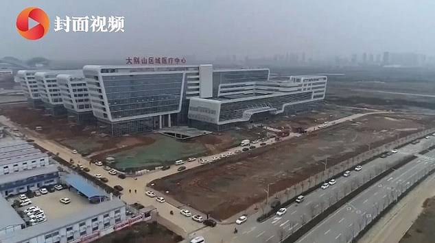 China's First Hospital For Coronavirus Patients Completed In