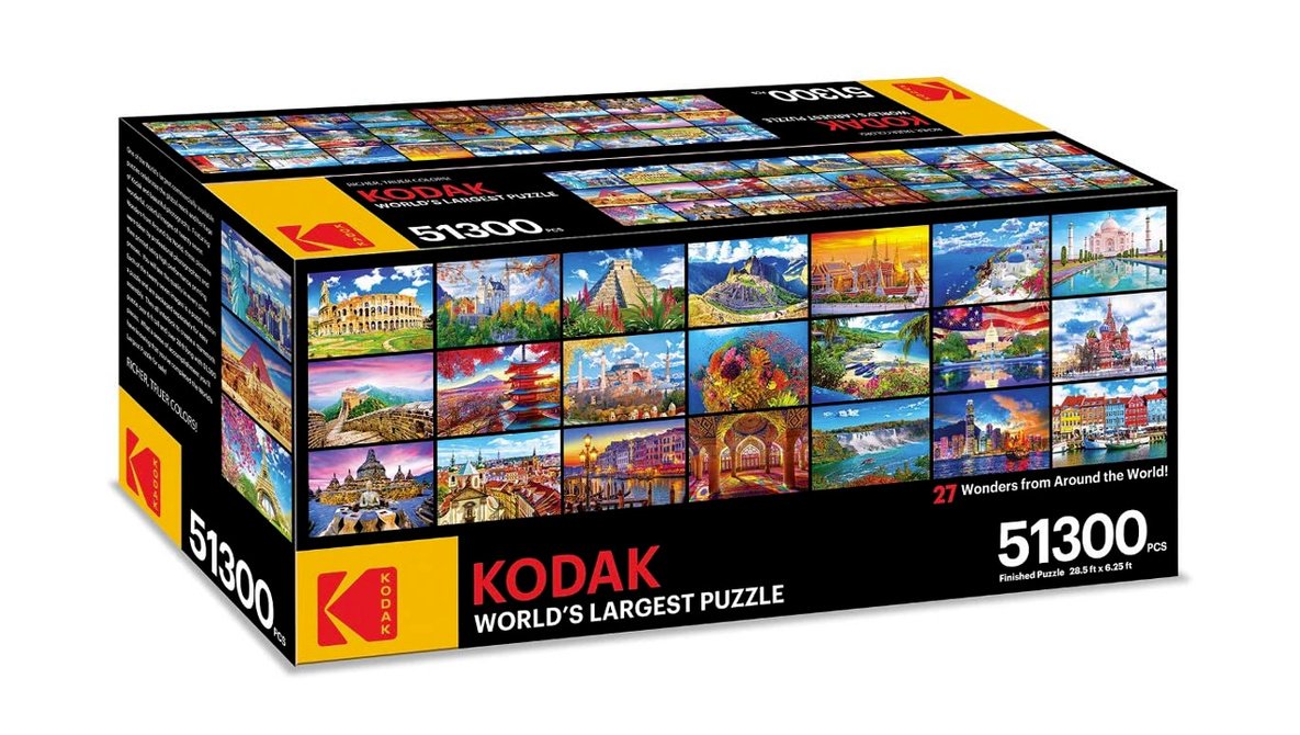 Kodak Unveils World s Largest Commercial Jigsaw Puzzle Wit Kodak Unveils World s Largest Commercial Jigsaw Puzzle Wit