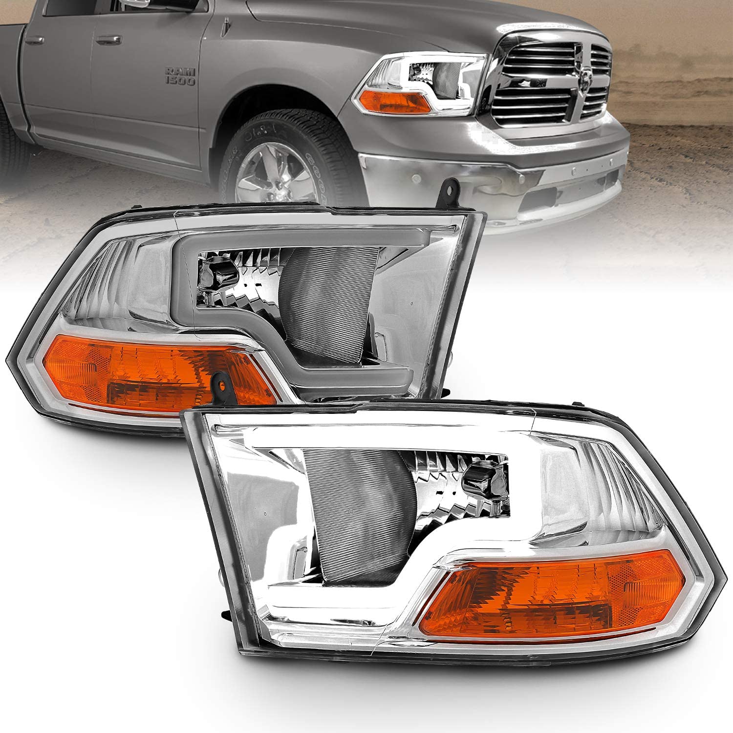 Dodge Ram 1500 Headlights