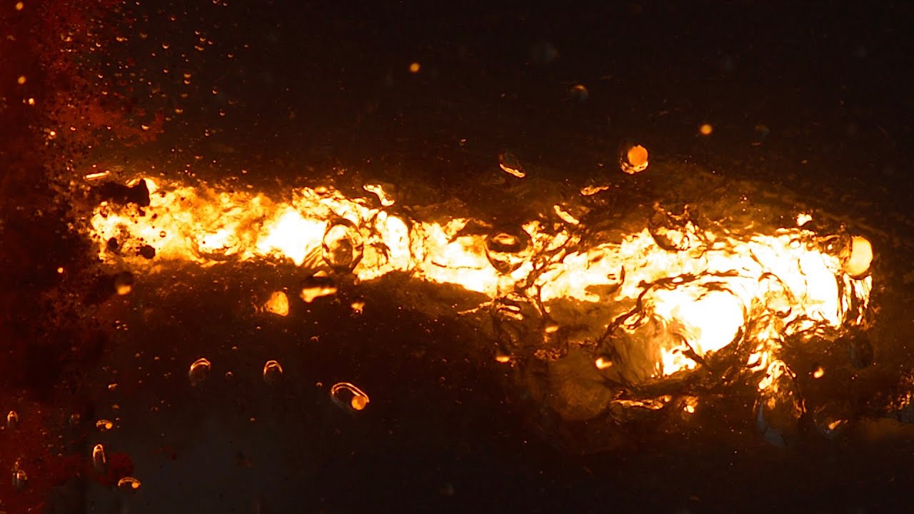 Watch What Happens When Molten Thermite At 3632 °F Meets Wa