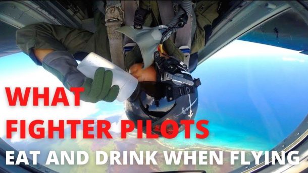 USAF Fighter Pilot Explains What They Eat And Drink On Fligh