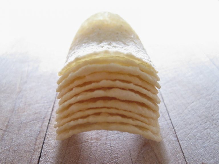 Does The Hyperbolic Paraboloid Shape Of Pringles Add Extra C