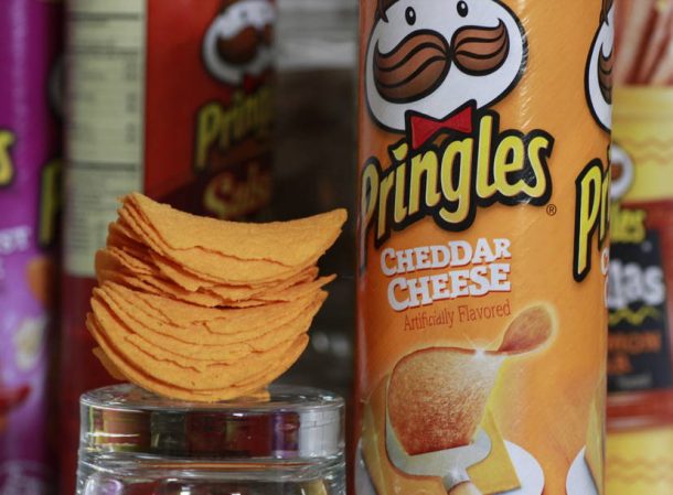 Does The Hyperbolic Paraboloid Shape Of Pringles Add Extra C