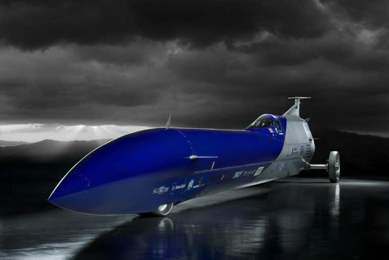 This 200,000hp Rocket Car From Australia Is Designed To Go Faster Than ...