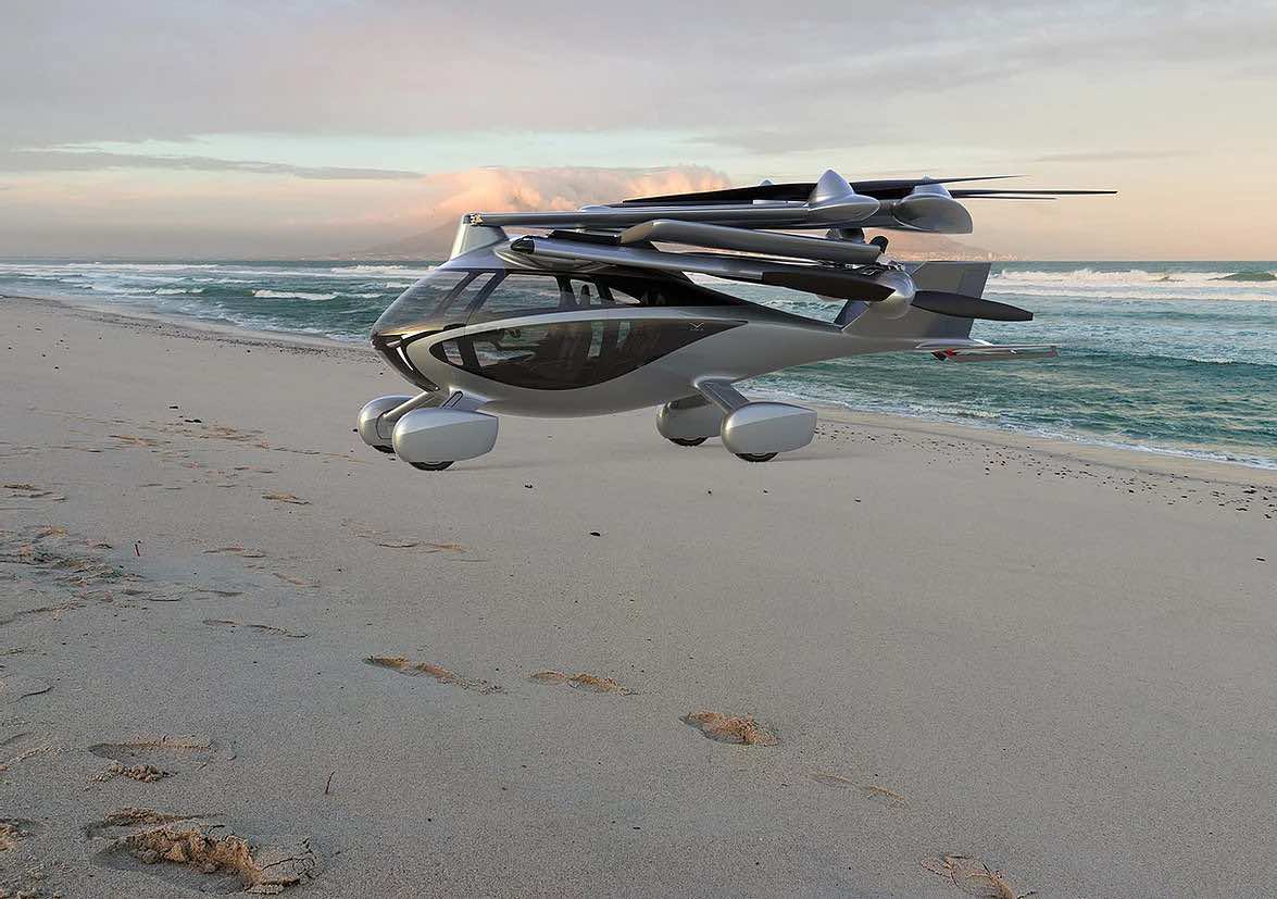 This New eVTOL By NFT Can Be Folded Up Into An SUV