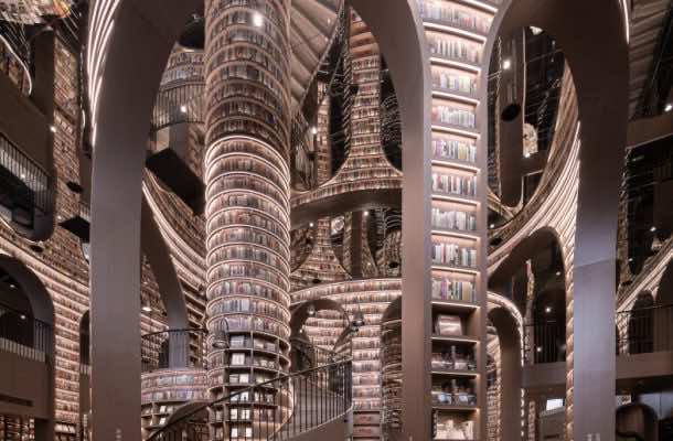 This Bookstore Looks Like An Infinite Library Thanks To Its