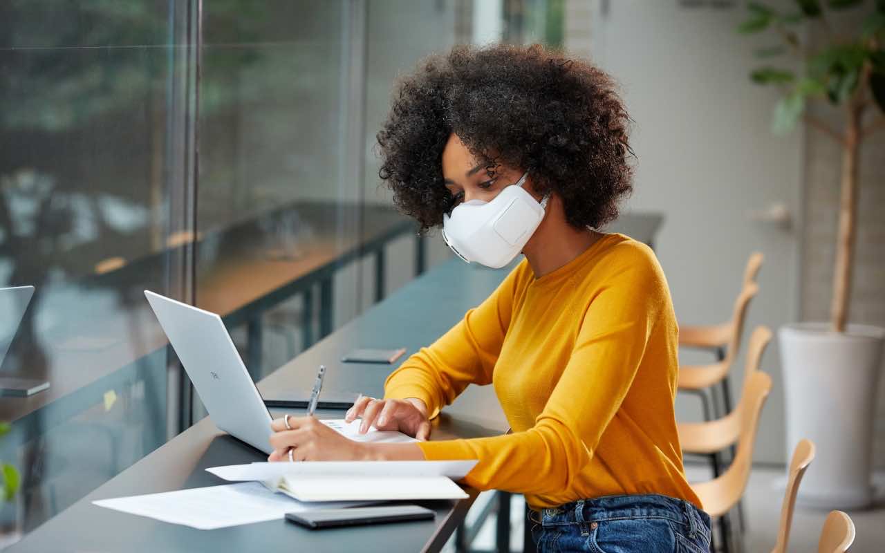 This Mask By LG Now Comes With Speakers And A Mic