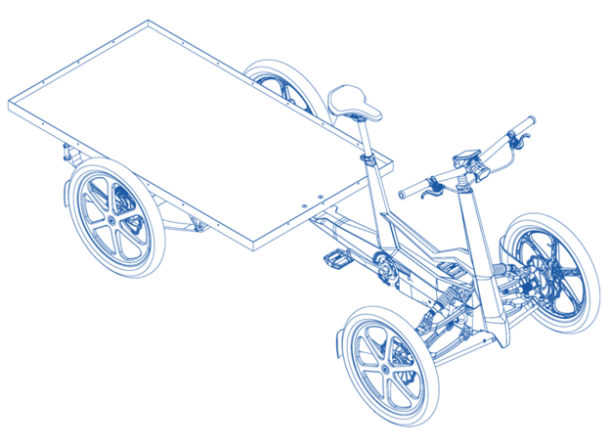 This New Modular Carbon Fibre E-Quadricycle Can Be Adapted T