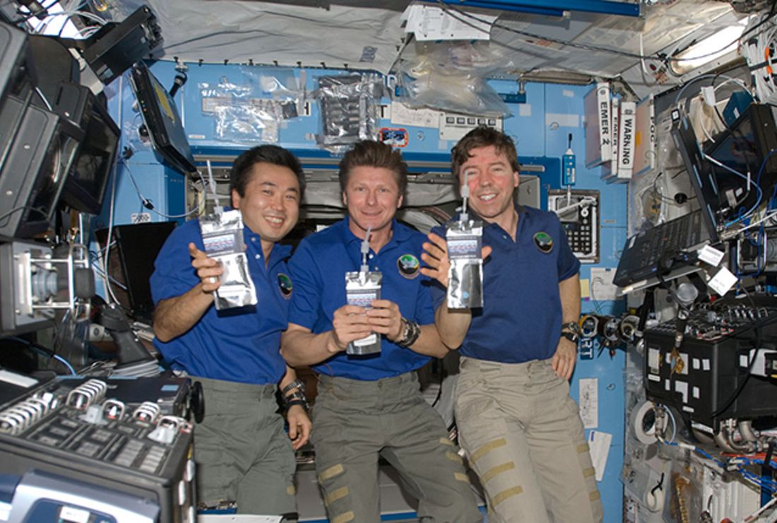 Turns Out Water At The International Space Station Is Swarmi