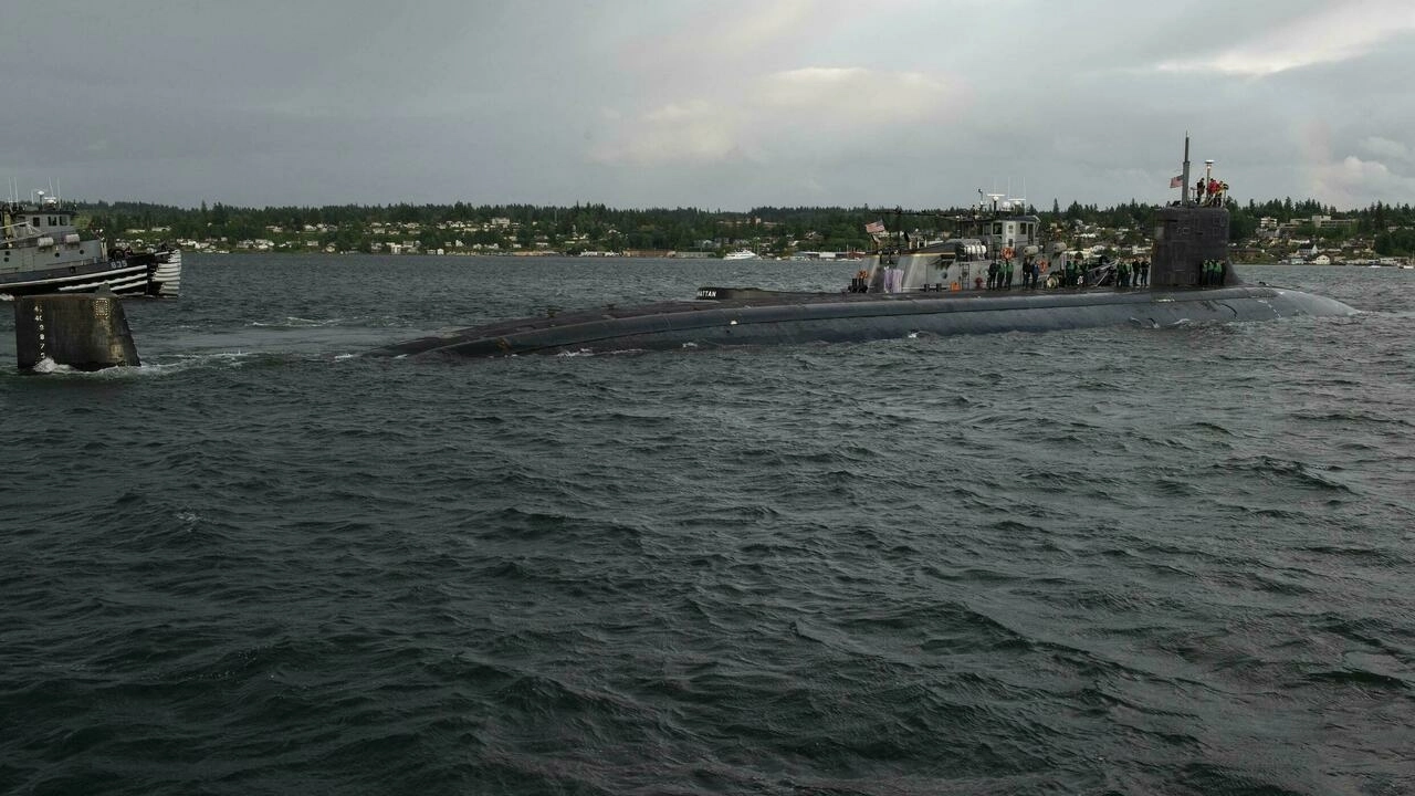 A U.S Navy Attack Submarine Has Been Damaged In An Underwate