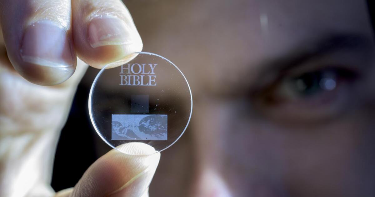 This New 5D Storage Technology Offers 1000 Times More Densit