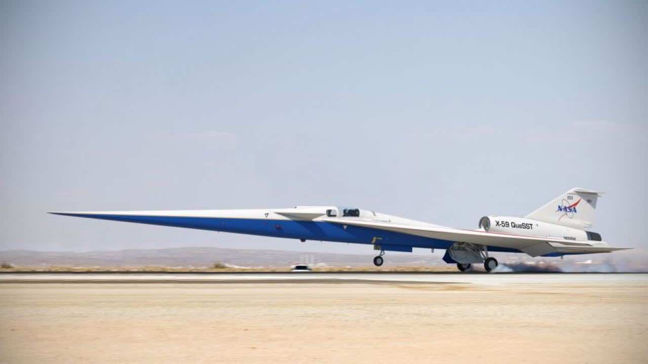 NASA Has Completed Ground Tests For Its X-59 Supersonic Airc