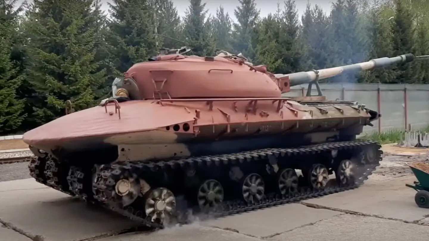 This Unique Soviet Tank Designed To Survive A Nuclear Blast