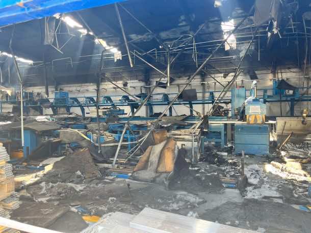 Watch An Aluminum Factory Turn Into A Burning Inferno In A M