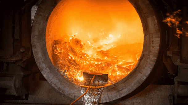 Watch An Aluminum Factory Turn Into A Burning Inferno In A M