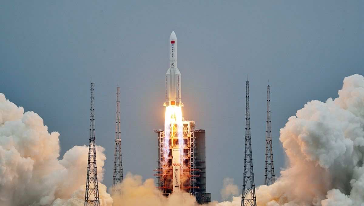 The Massive Uncontrolled Chinese Rocket Is Set To Crash To T