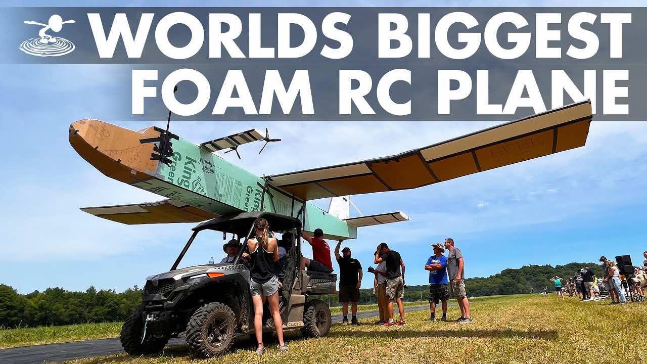 Watch The World's Biggest RC Plane Take To The Skies For The