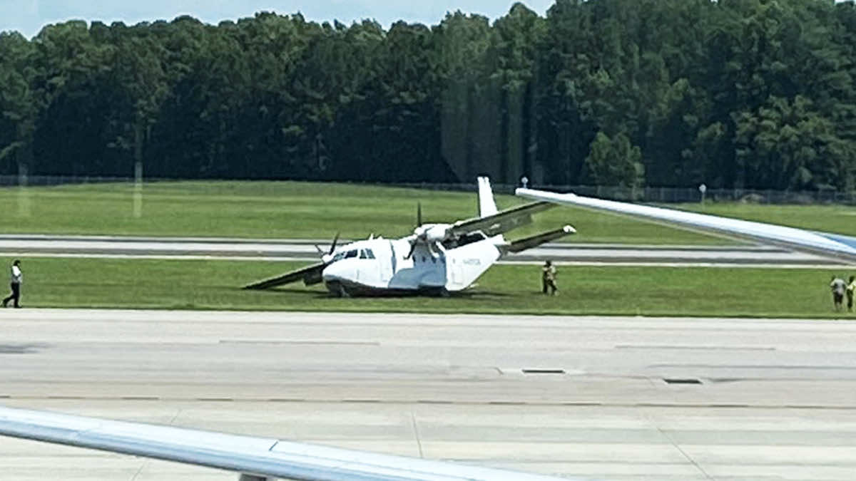 Man Falls From Cargo Plane During Botched Landing In North C