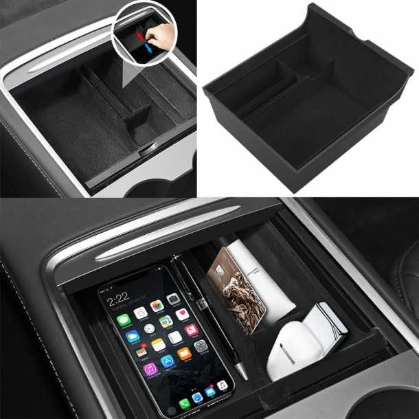 10 Best Center Console Organizers For Tesla Model 3