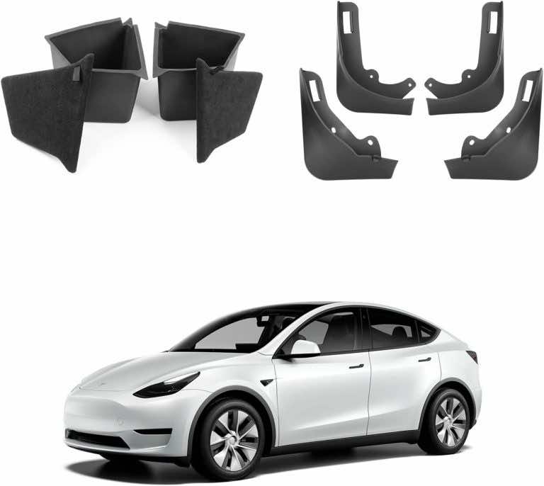 10 Best Mud Flaps For Tesla Model 3