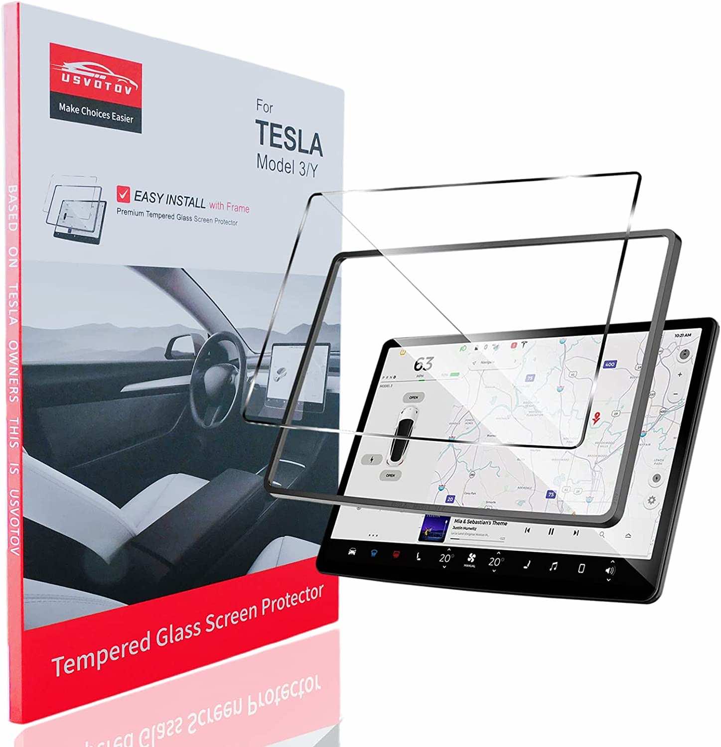 10 Best Screen Protectors For Tesla Model 3