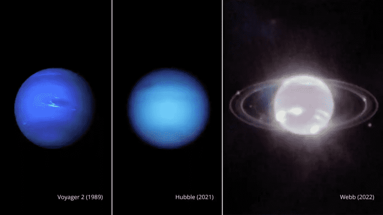 Incredible New JWST Images Show The Rings Of Neptune In Unpr
