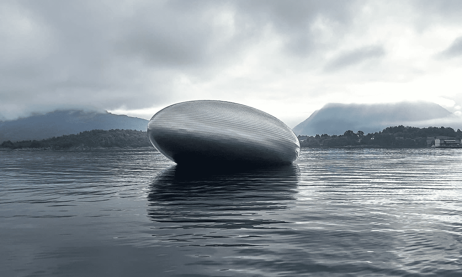 This Amazing Floating Exhibition Has Been Designed To Look L