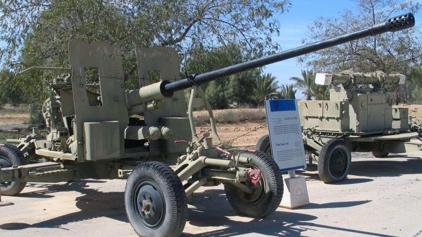 This Russian Anti-Aircraft Gun From The 1940s Has Reportedly