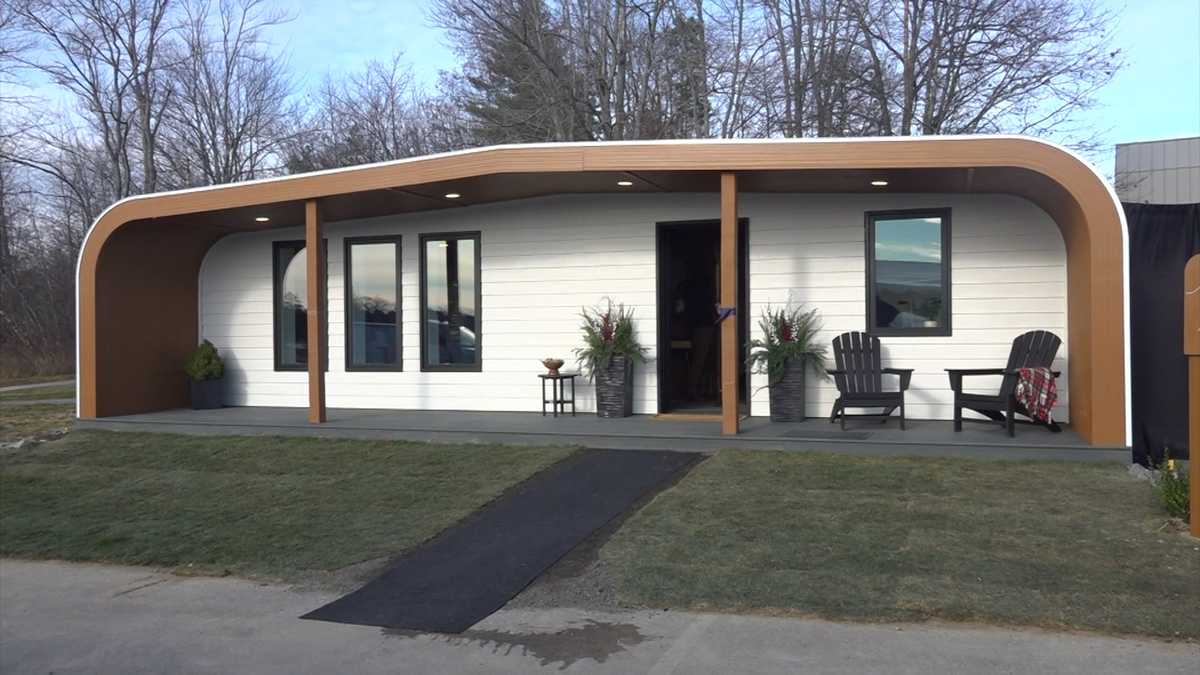 This Is The First-Ever Bio-Based 3D Printed Home - Designed