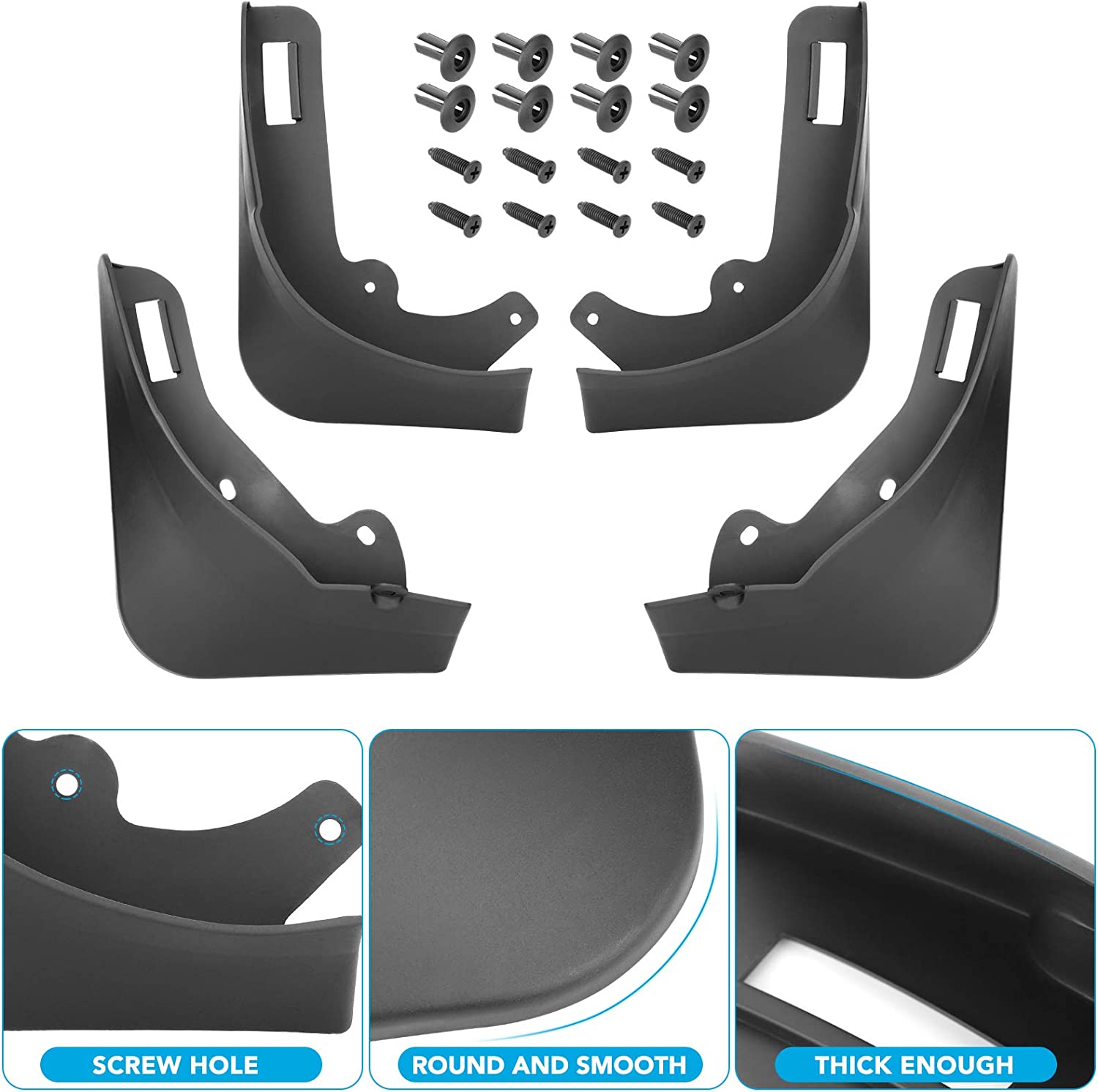 10 Best Mud Flaps For Tesla Model X