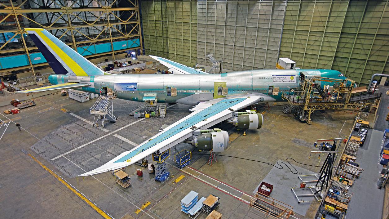 The Very Last 747 Jumbo Jet Just Rolled Off Boeing’s Assem