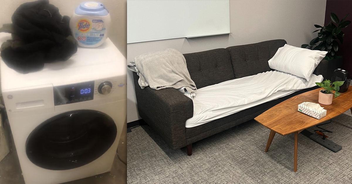 Elon Musk Has Installed A Wardrobe And Washing Machine At Tw