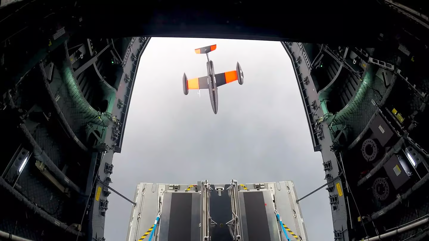 Watch Airbus Launch A Loyal Wingman Combat Drone Out Of A Ca