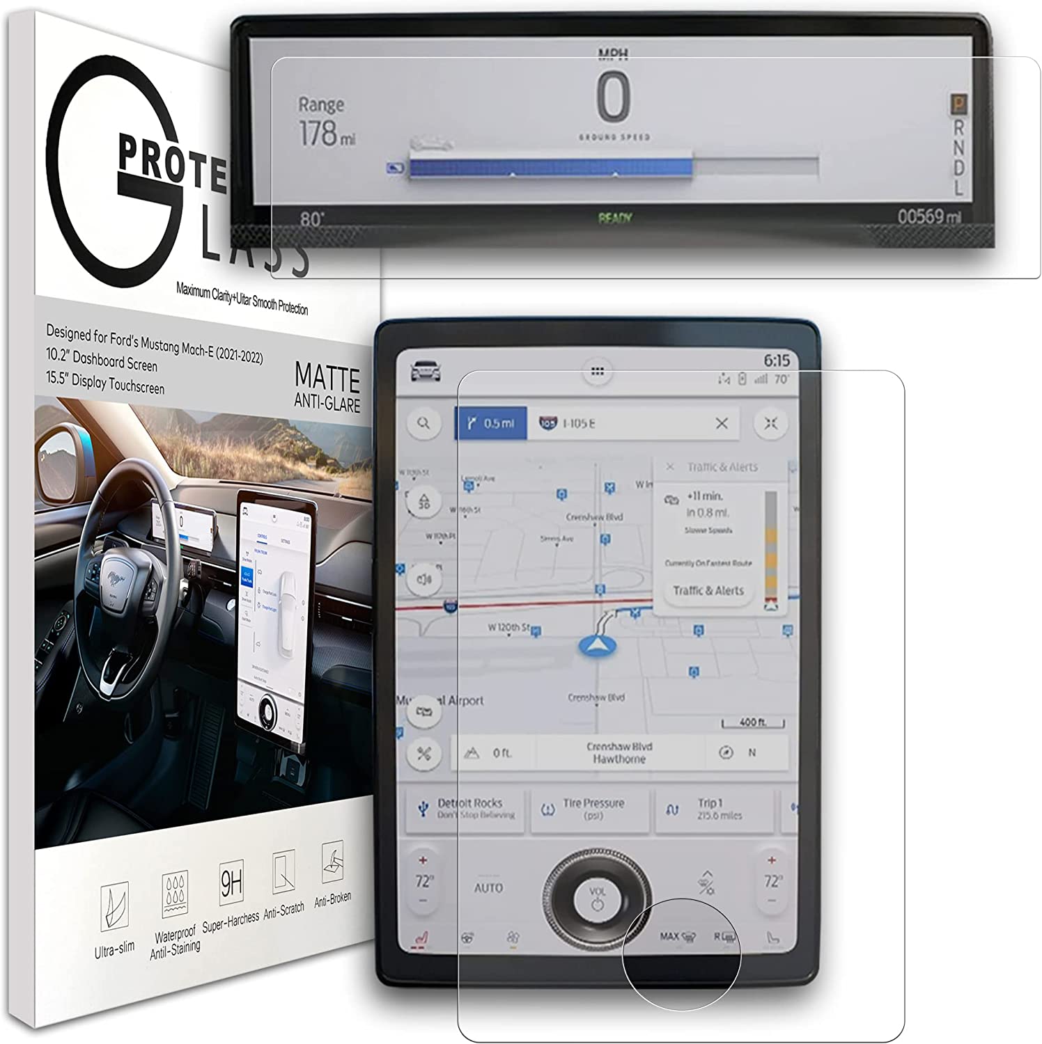 10 Best Screen Protectors For Ford Mustang Mach-E